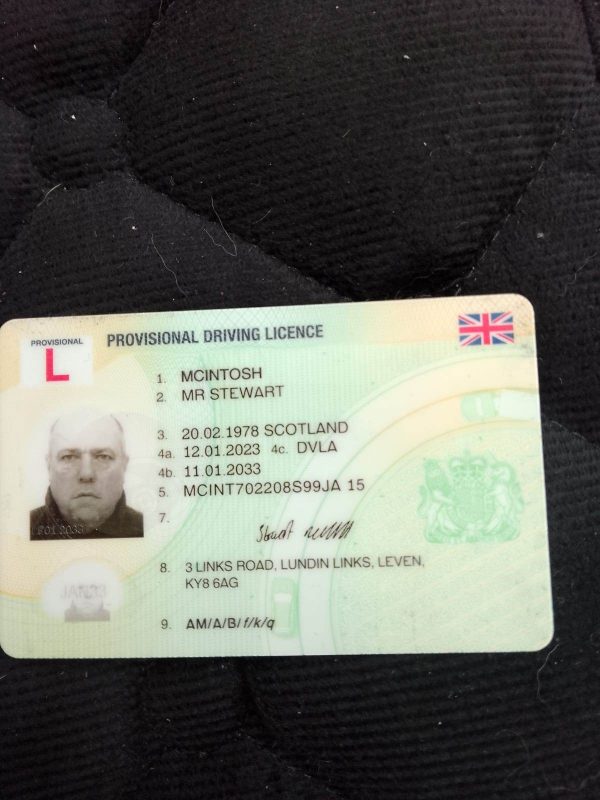 UK Driving Licence